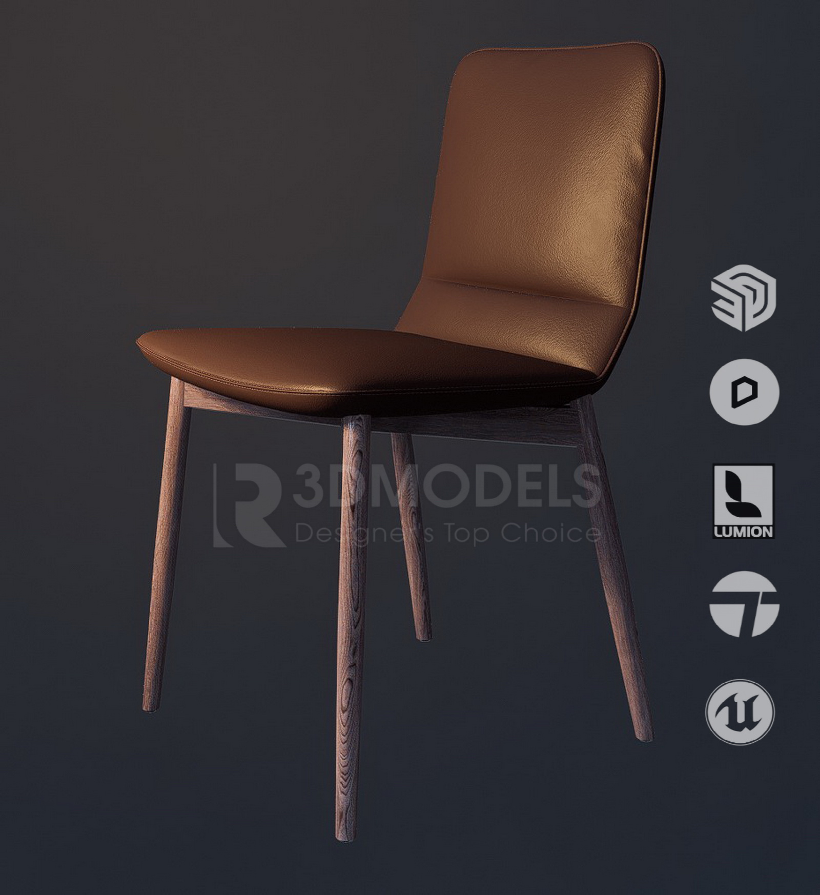 Chair - RT3DModels is a website that offers free real-time 3D models in ...