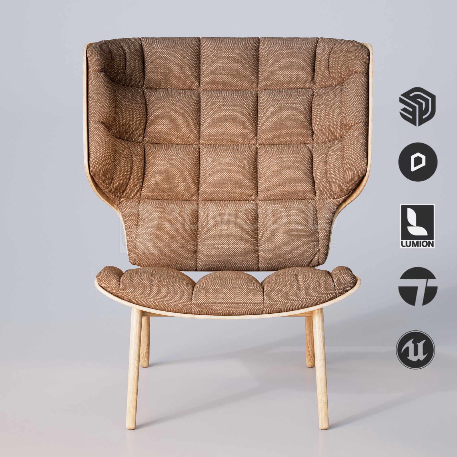 Chair - RT3DModels is a website that offers free real-time 3D models in ...