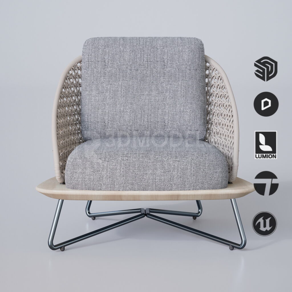 Chair - RT3DModels is a website that offers free real-time 3D models in ...