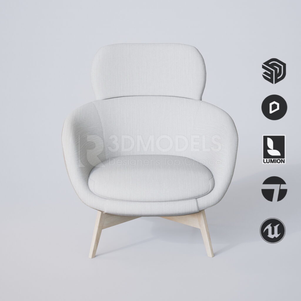 Chair - RT3DModels is a website that offers free real-time 3D models in ...