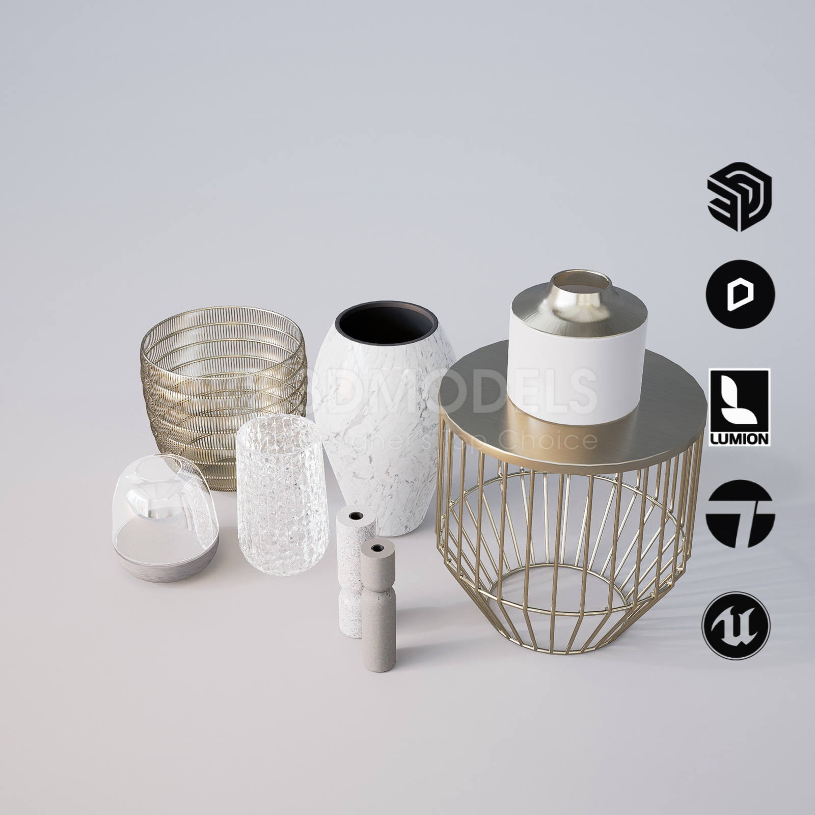 Free real-time 3D models D5, Lumion, Sketchup, Twinmotion, UE