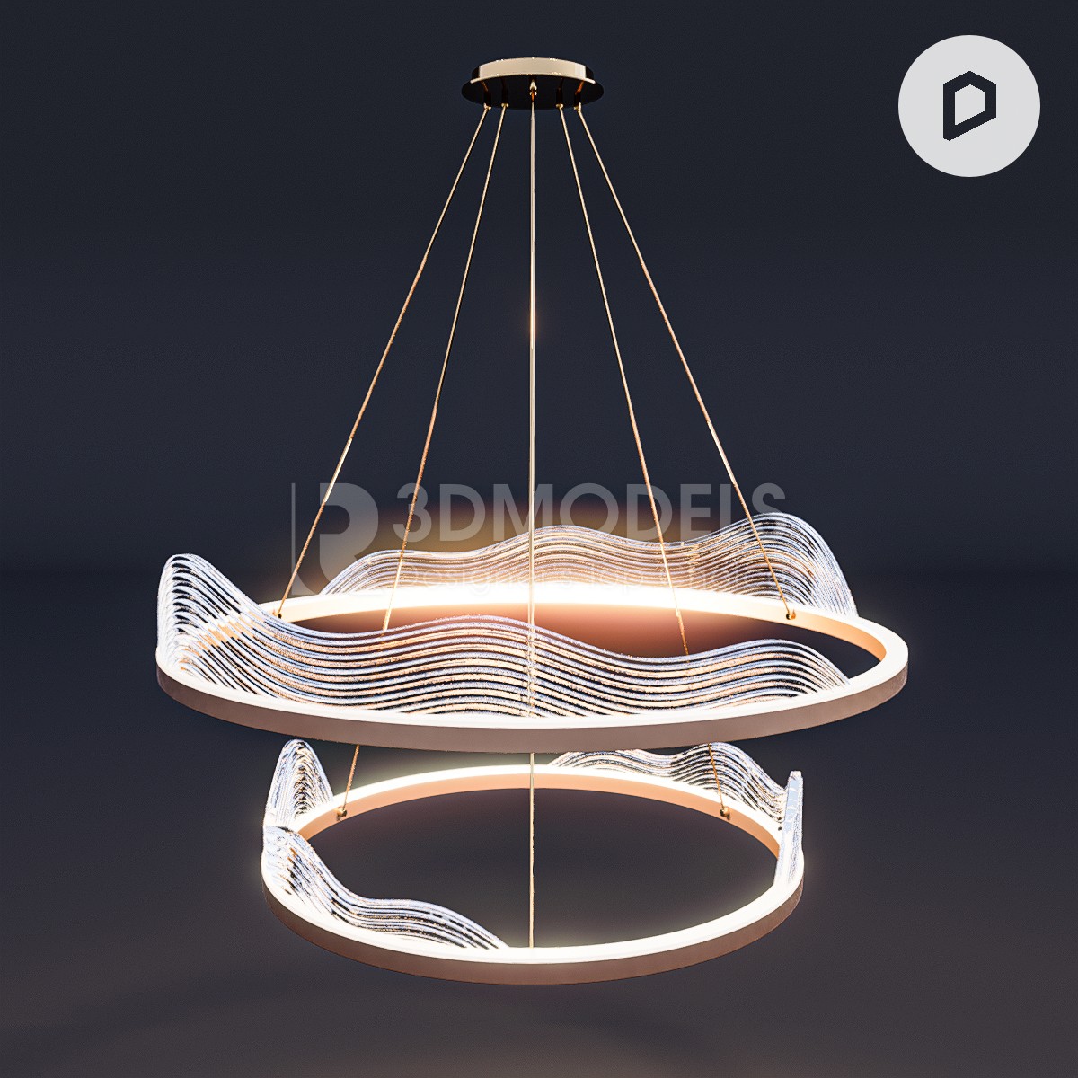 Ceiling light - RT3DModels is a website that offers free real-time 3D ...