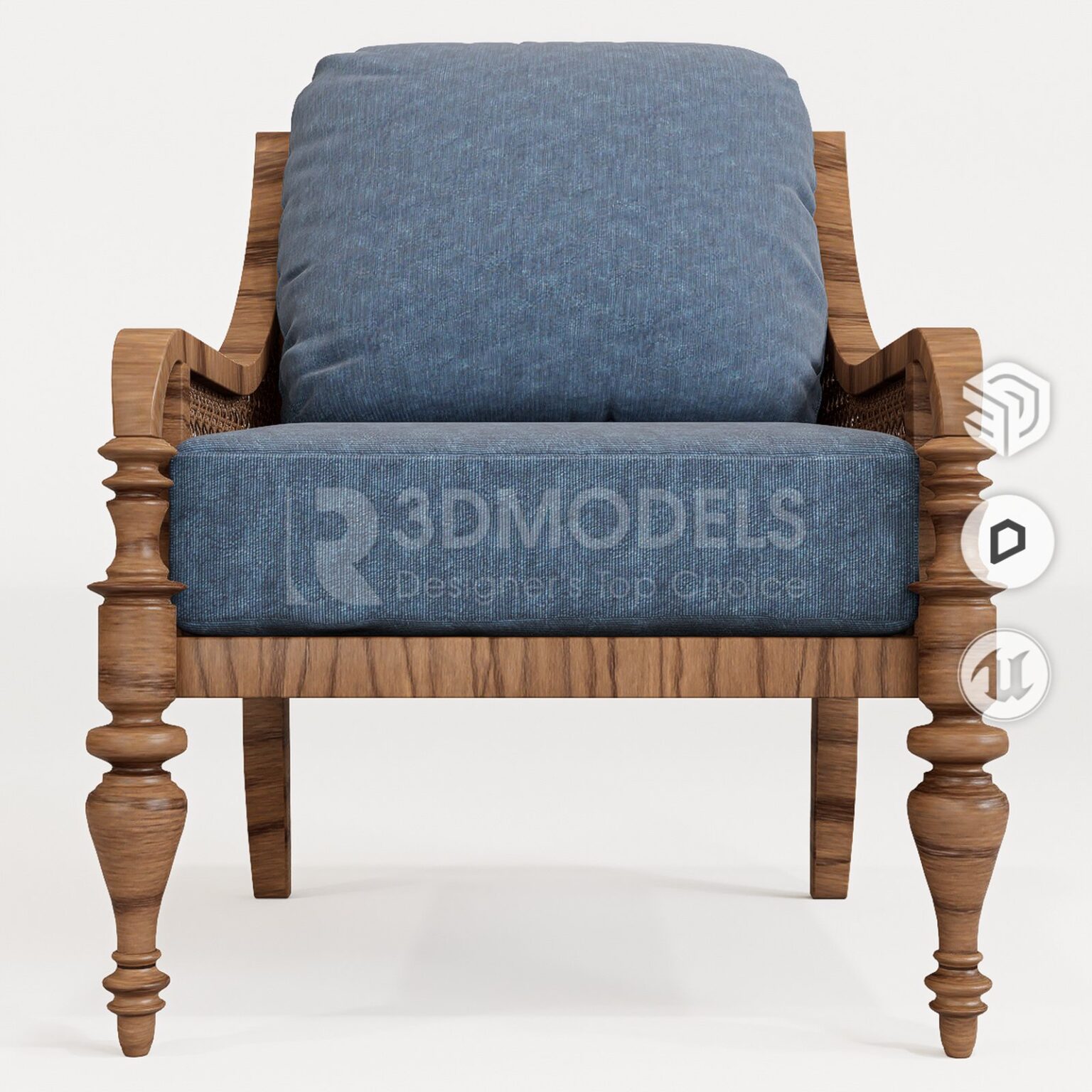 RT3Dmodels Arm Chair_06373