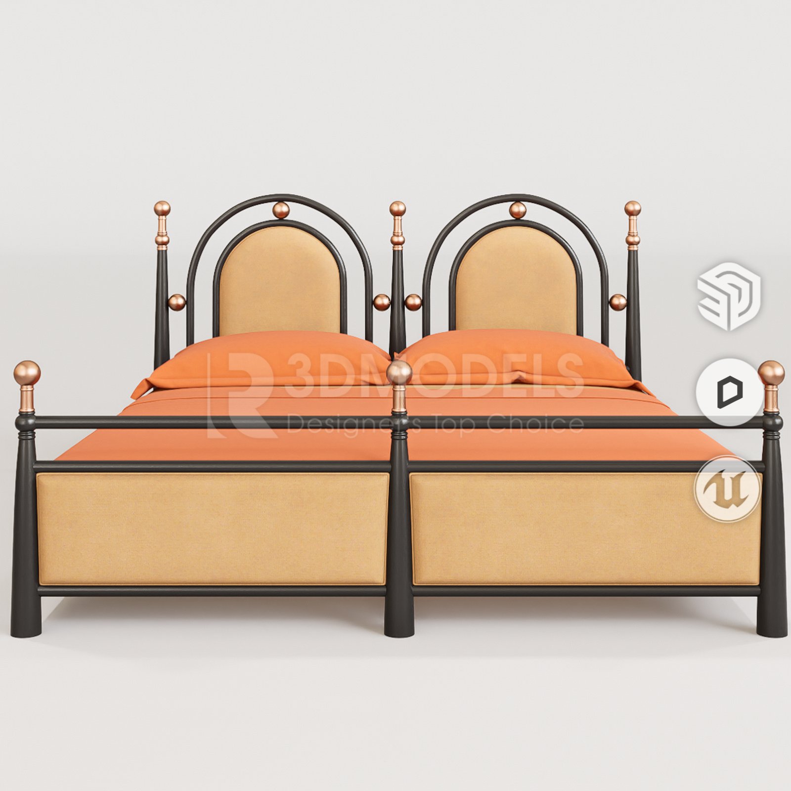 RT3Dmodels Bed_06460