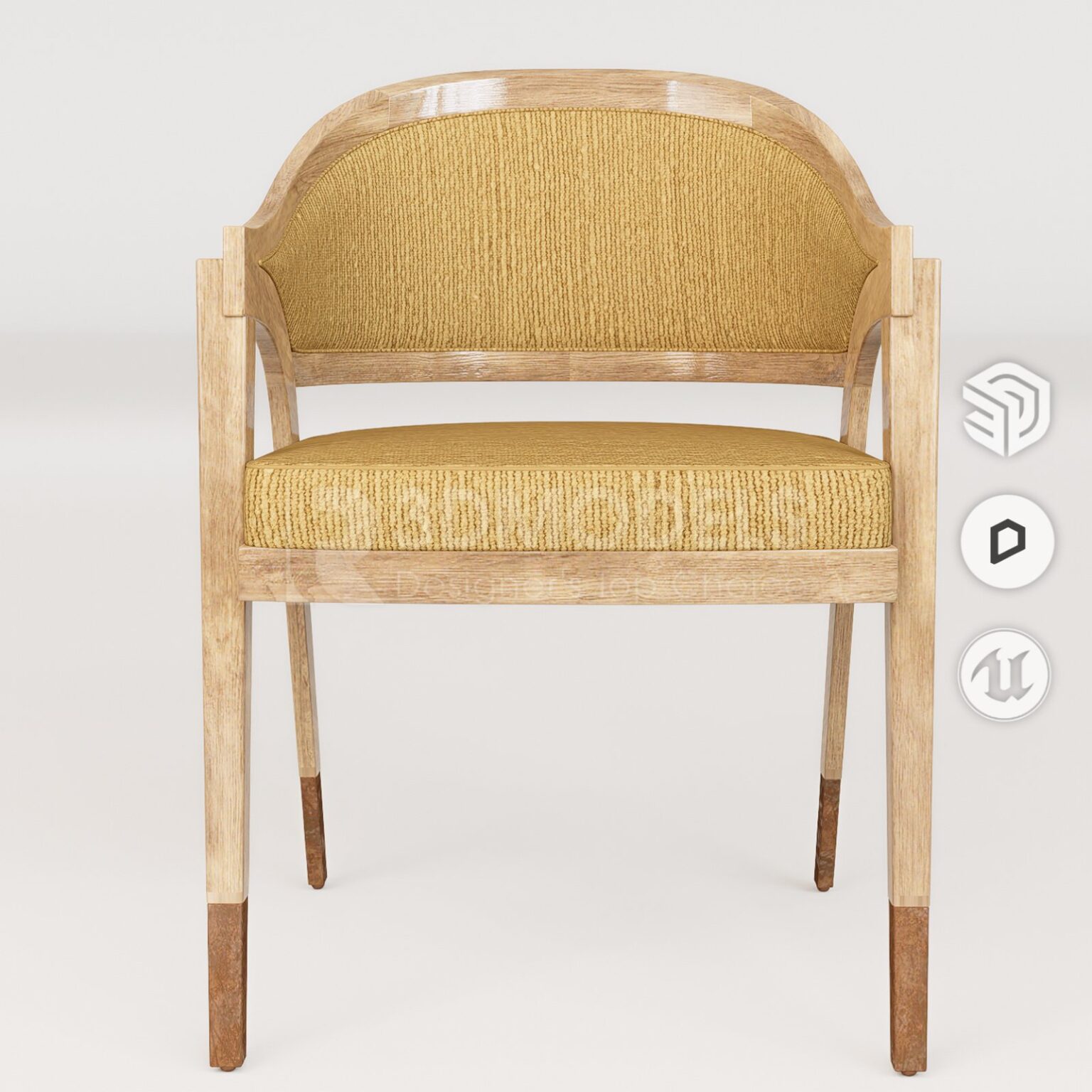 Chair - RT3DModels is a website that offers free real-time 3D models in ...