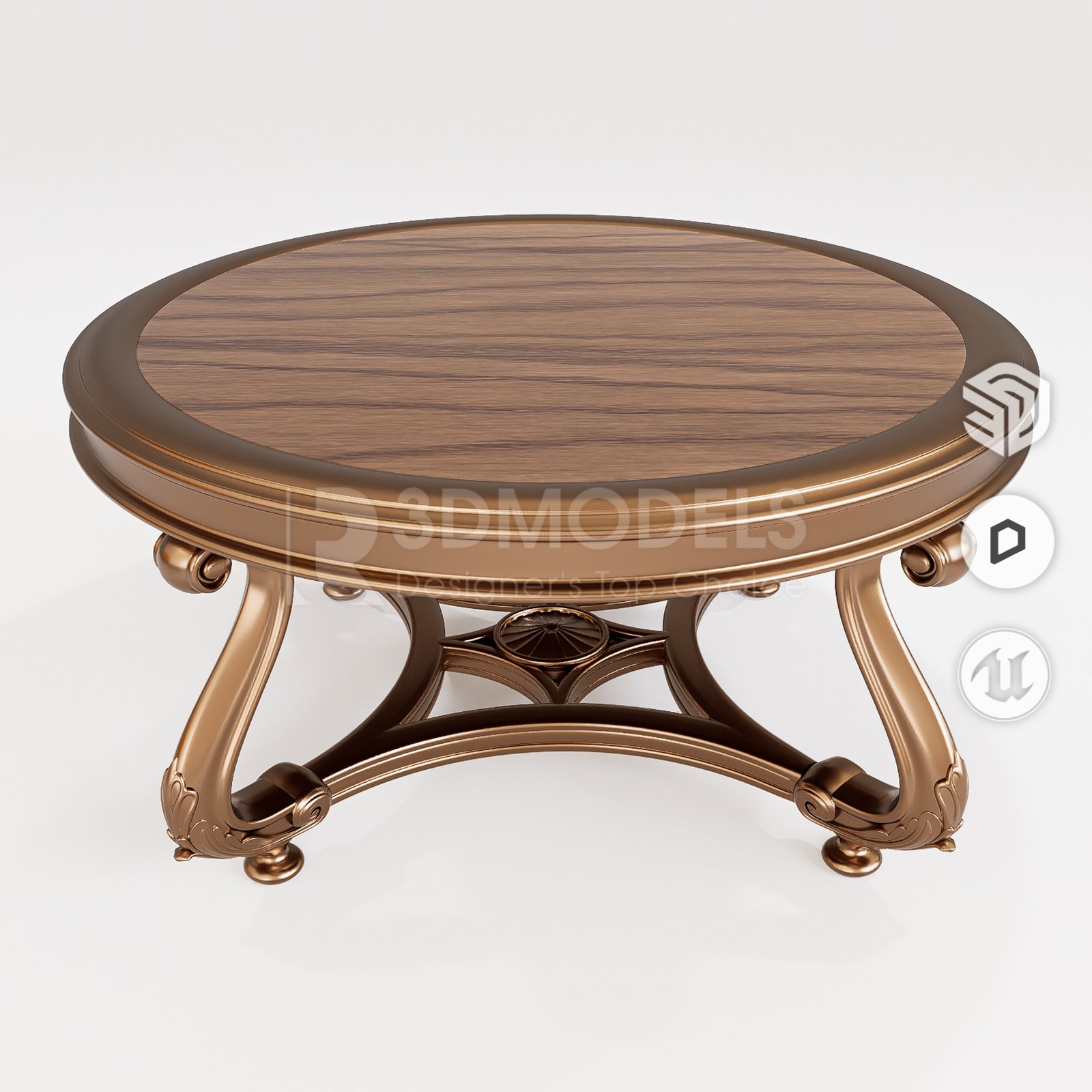 Table - RT3DModels is a website that offers free real-time 3D models in ...