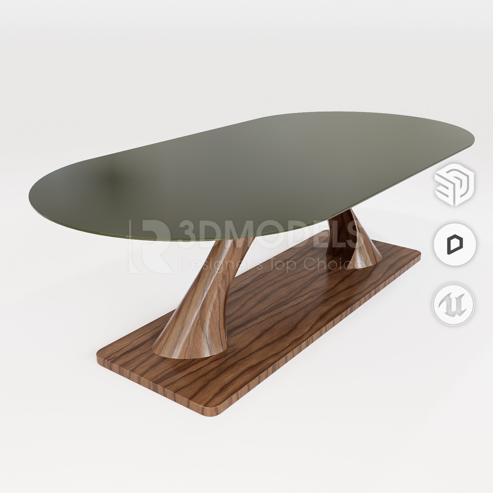 Table - RT3DModels is a website that offers free real-time 3D models in ...