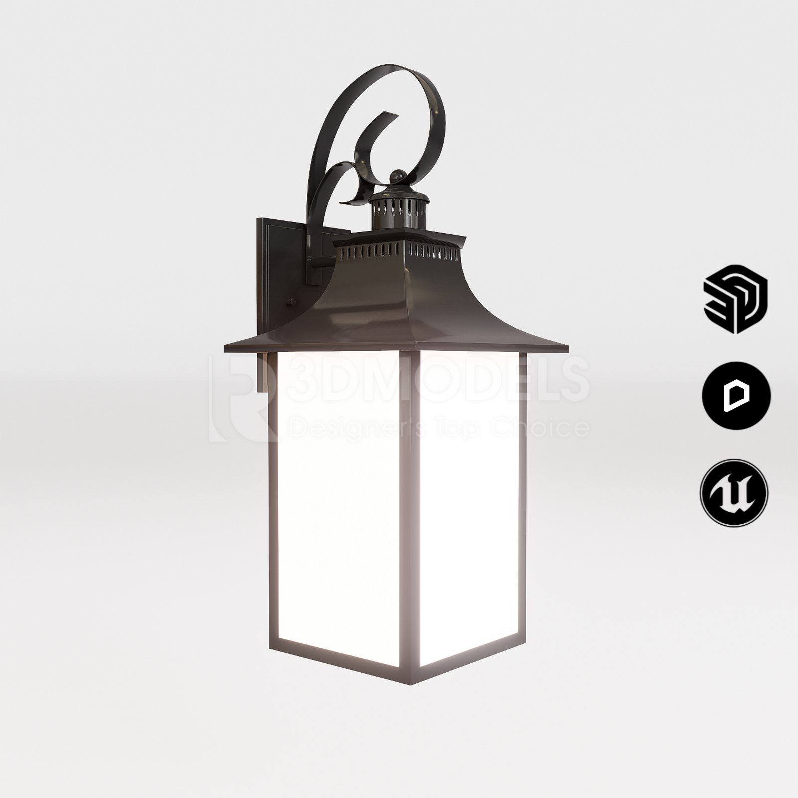 RT3Dmodels Wall Light_06590