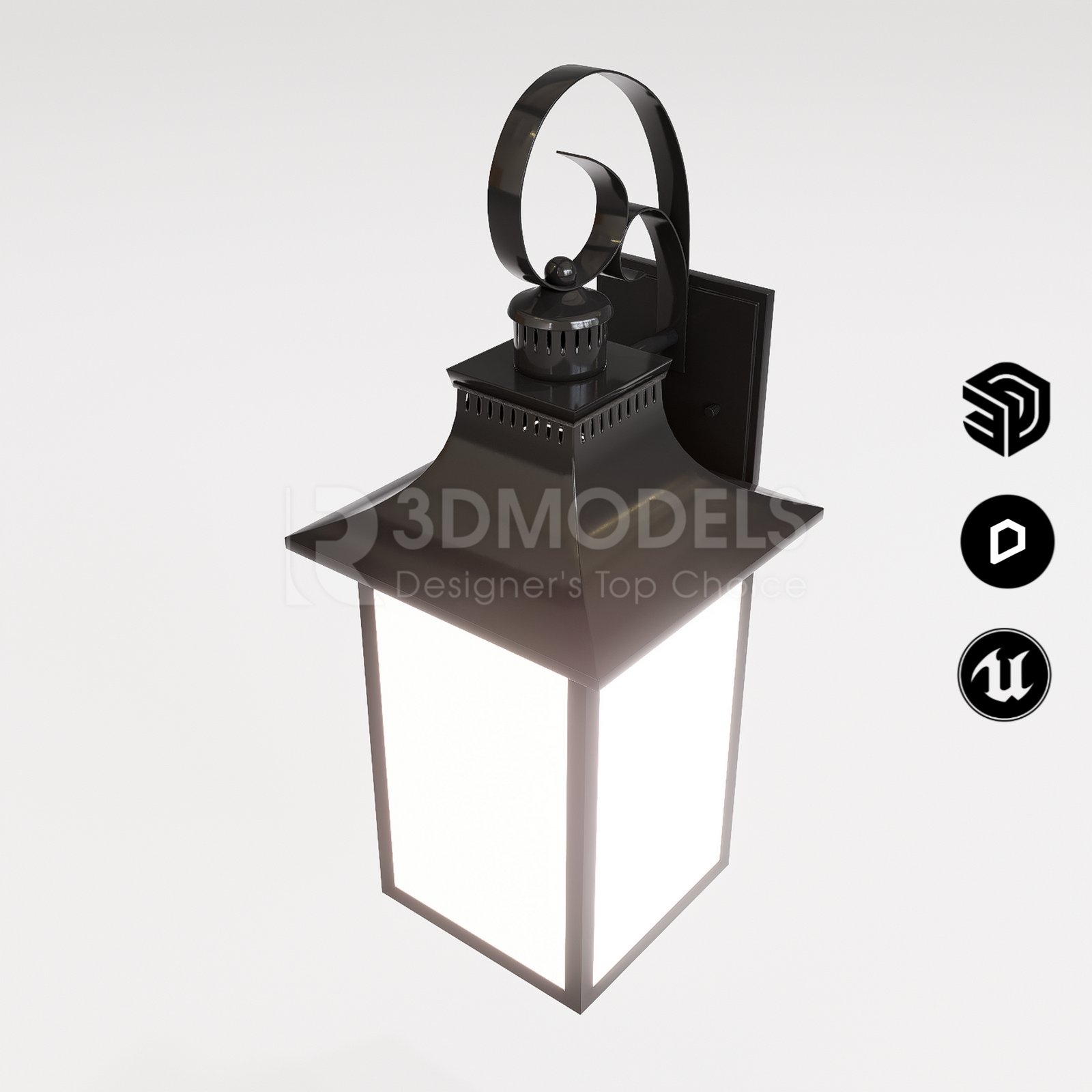RT3Dmodels Wall Light_06585
